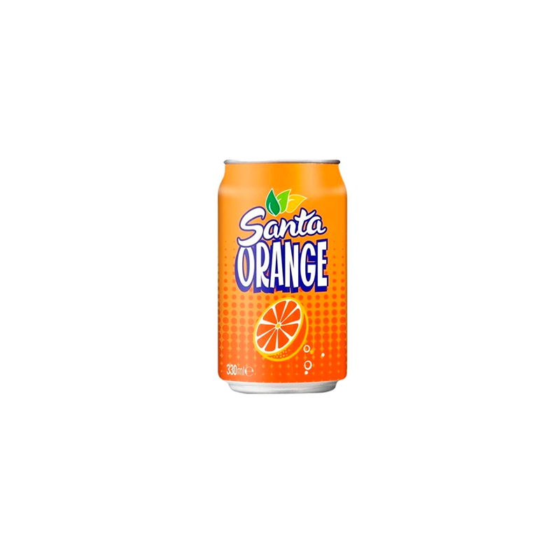 Refresco Santa Orange. | Fruxelimport